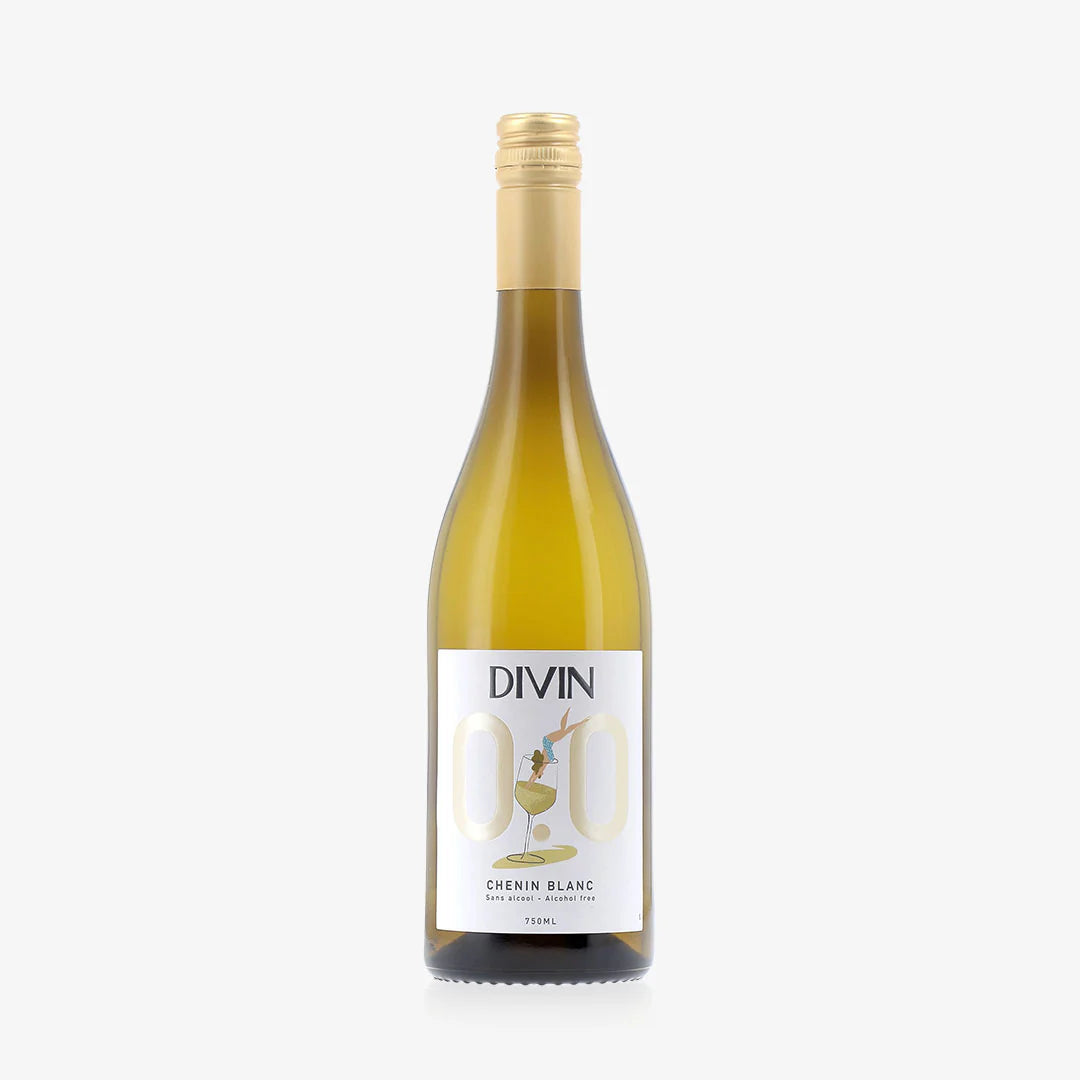 Divine white wine without alcohol 0.0% - Sanzalc, cave sans alcool